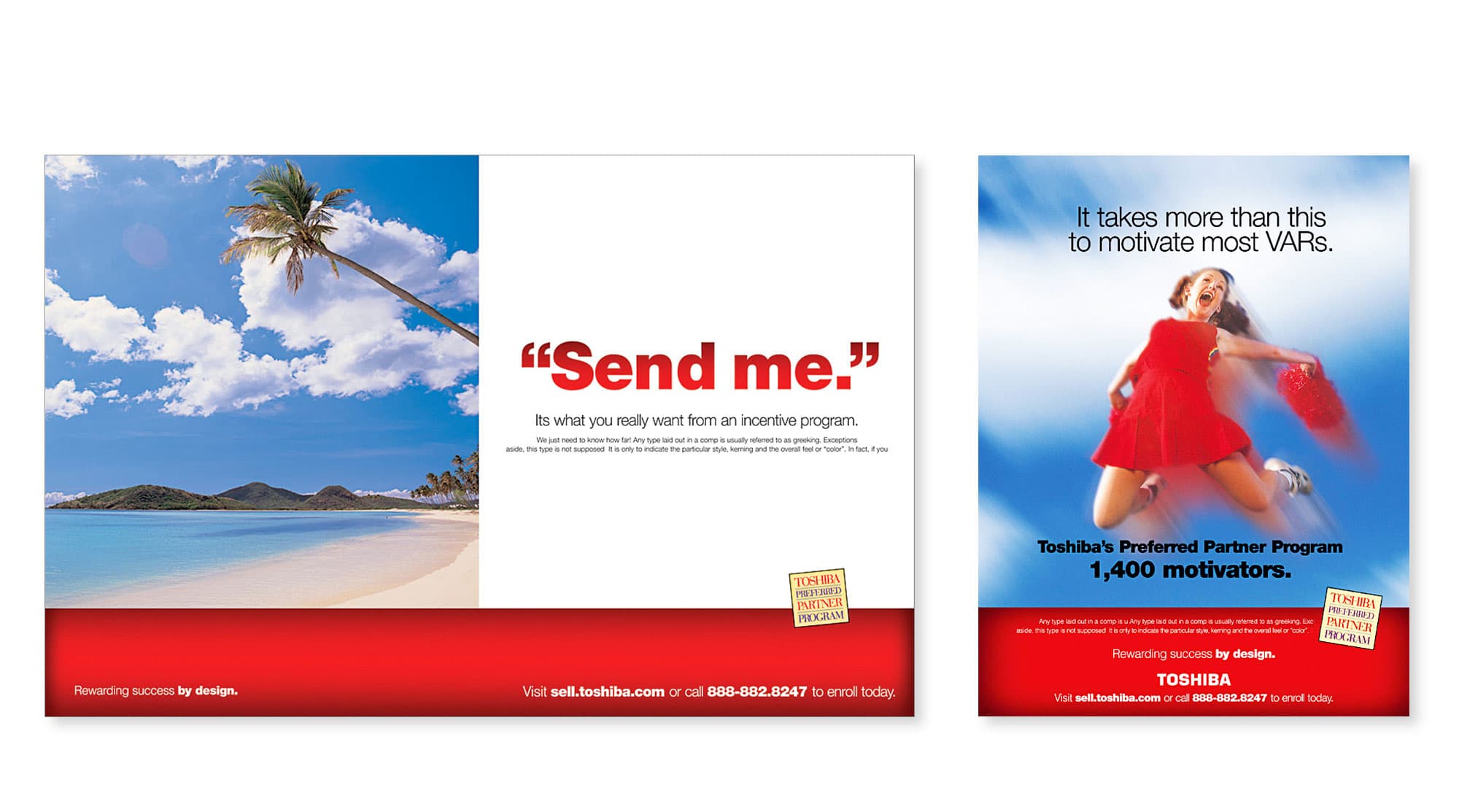 Toshiba Preferred Partner Ad Campaign – Brian Sheridan – Portfolio